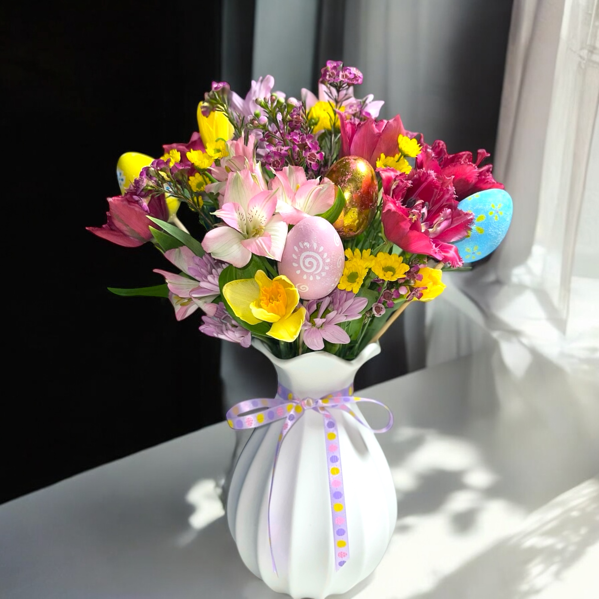 Easter Vase. | Dancing Daisy